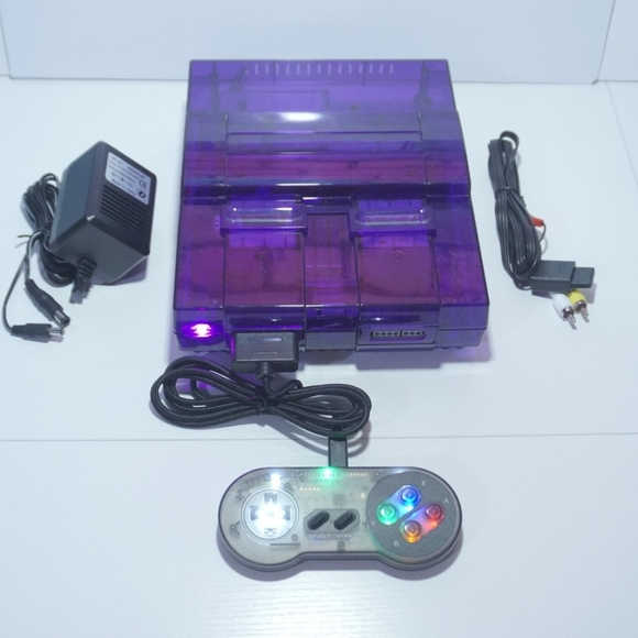 Nintendo | Video Games & Consoles | Transparent Clear Purple Super ...